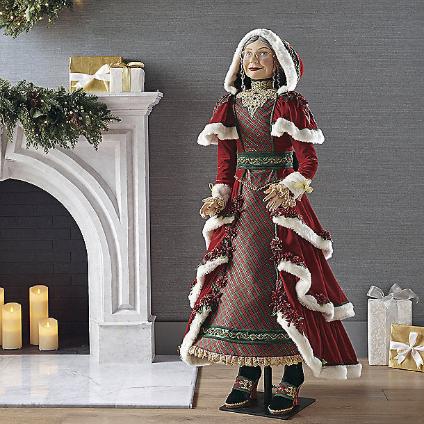 Katherines Collection Holiday Magic Merry Magic Mrs. Claus Life Size Doll 28-428314 – Baker Rowe
