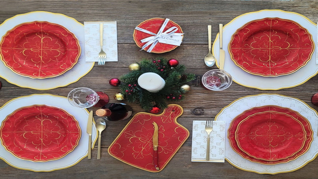 Le Cadeaux Bellini Holiday Collection | Elegant Dinnerware, Coasters ...