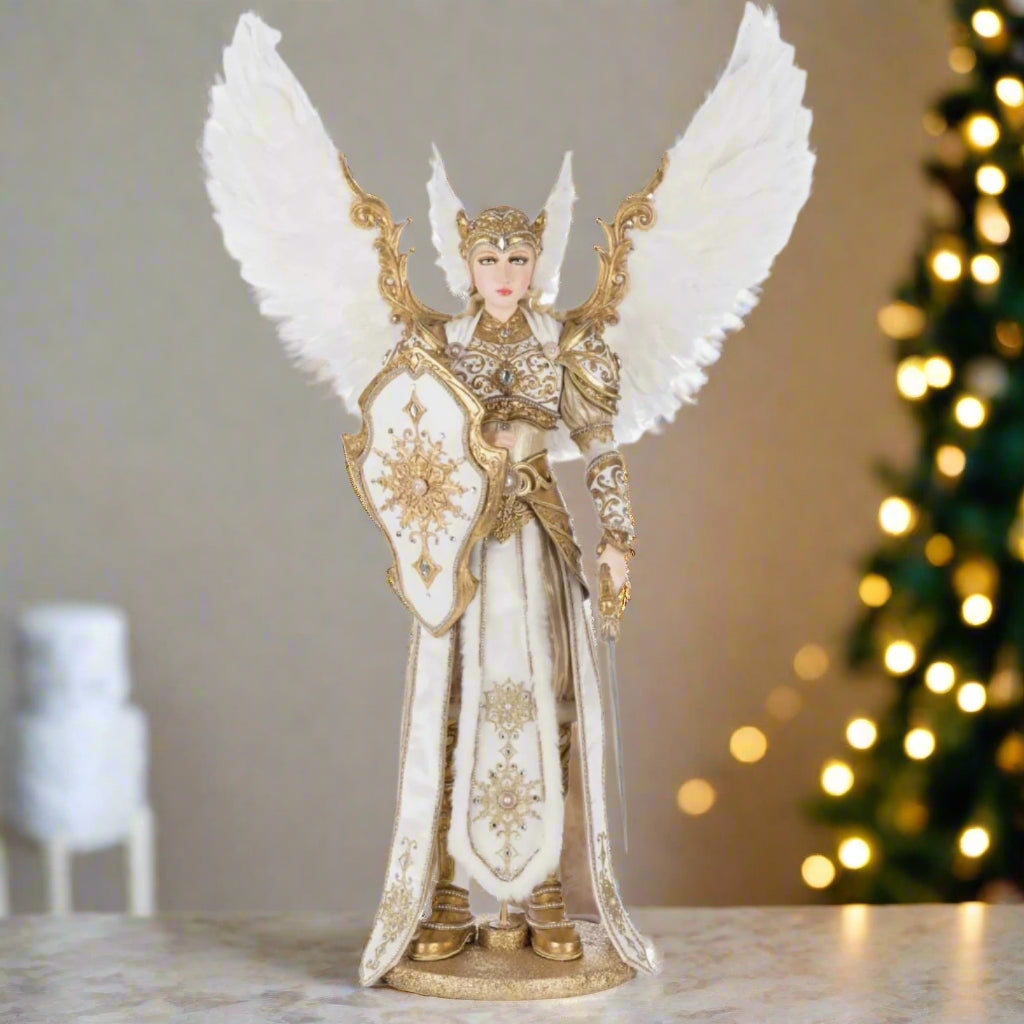 28-528799 Katherines Collection Bells of Brilliance Angel Gabriel Doll ...